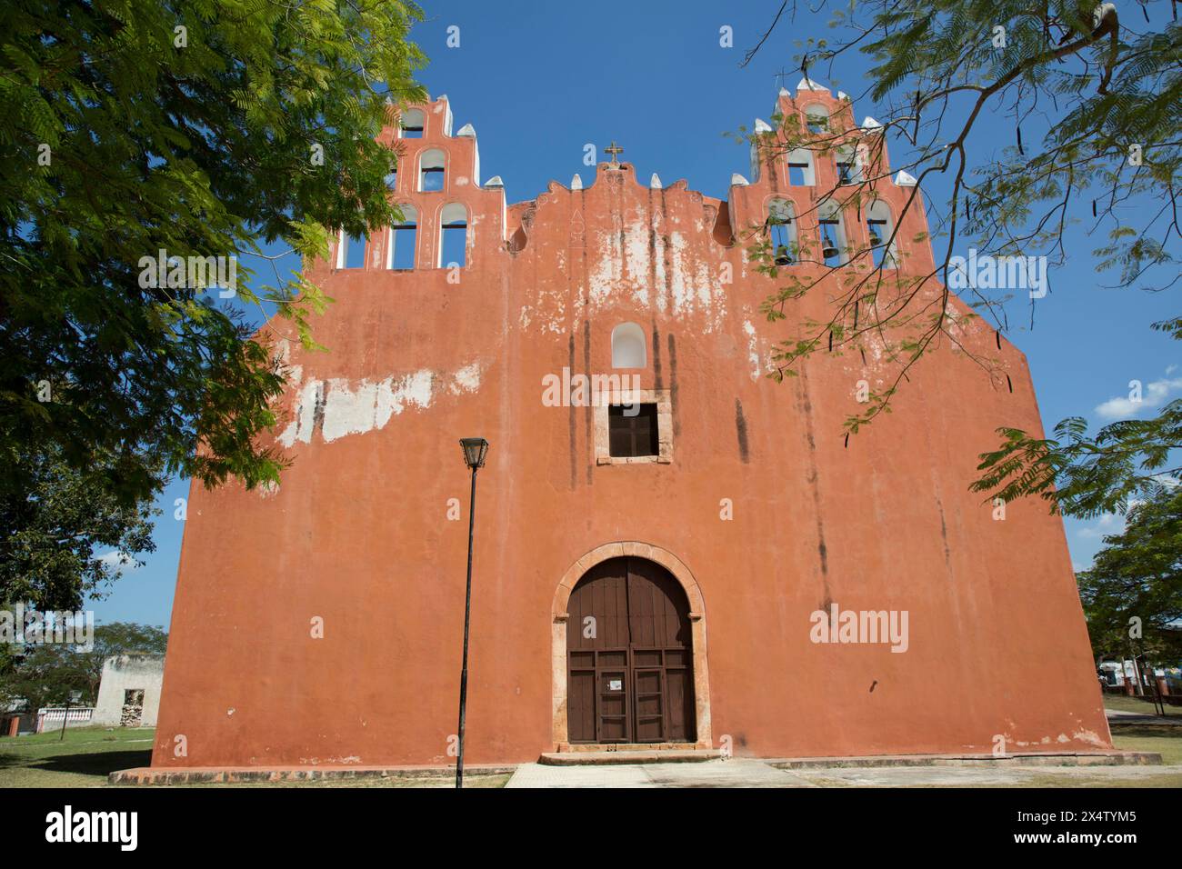Church of the Virgin de la Asuncion, 16th Century, Muna, Yucatan ...
