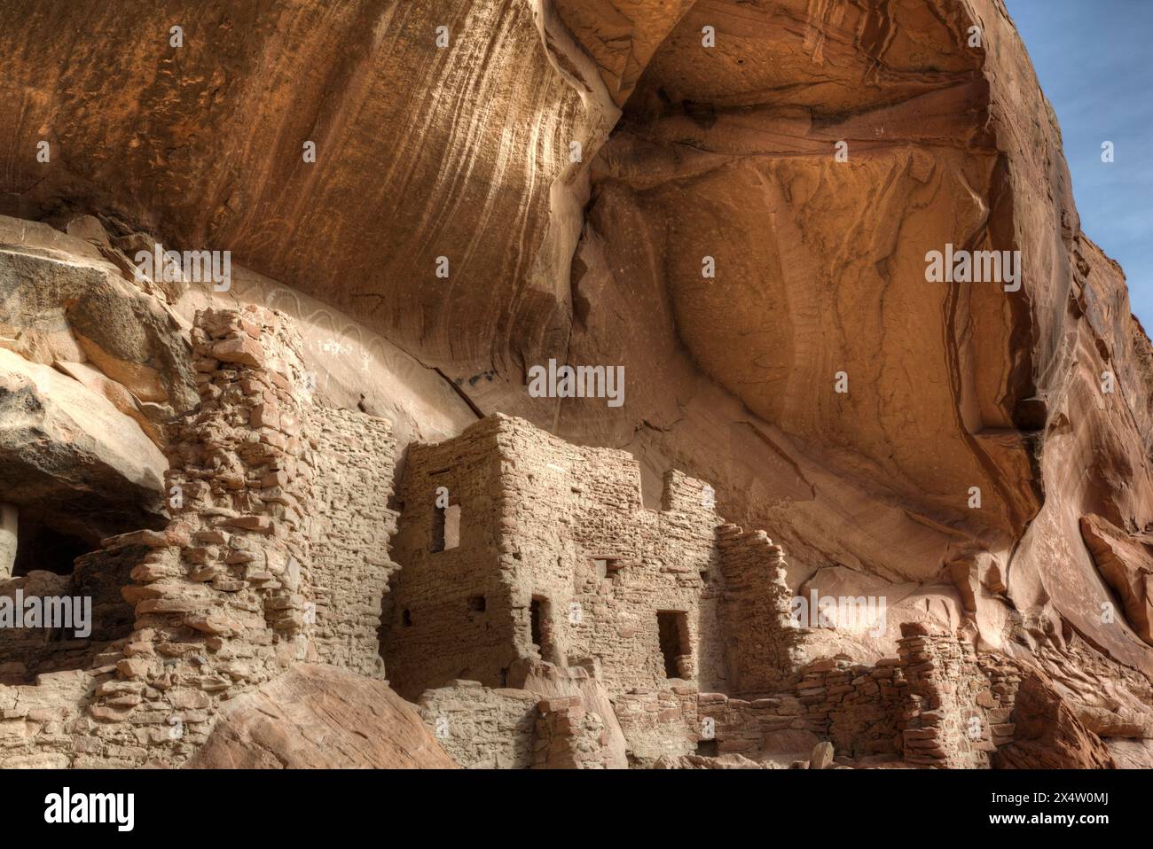 River House Ruin, Ancestral Puebloan Cliff Dwelling, 900-1300 AD, Bears ...