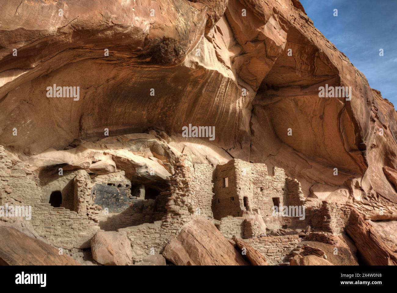 River House Ruin, Ancestral Puebloan Cliff Dwelling, 900-1300 AD, Bears ...