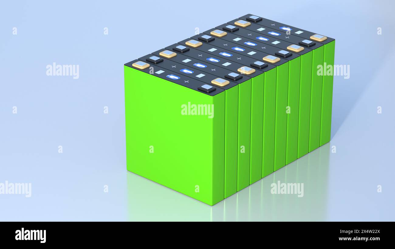 green NMC Prismatic battery modules for electric vehicles, mass ...