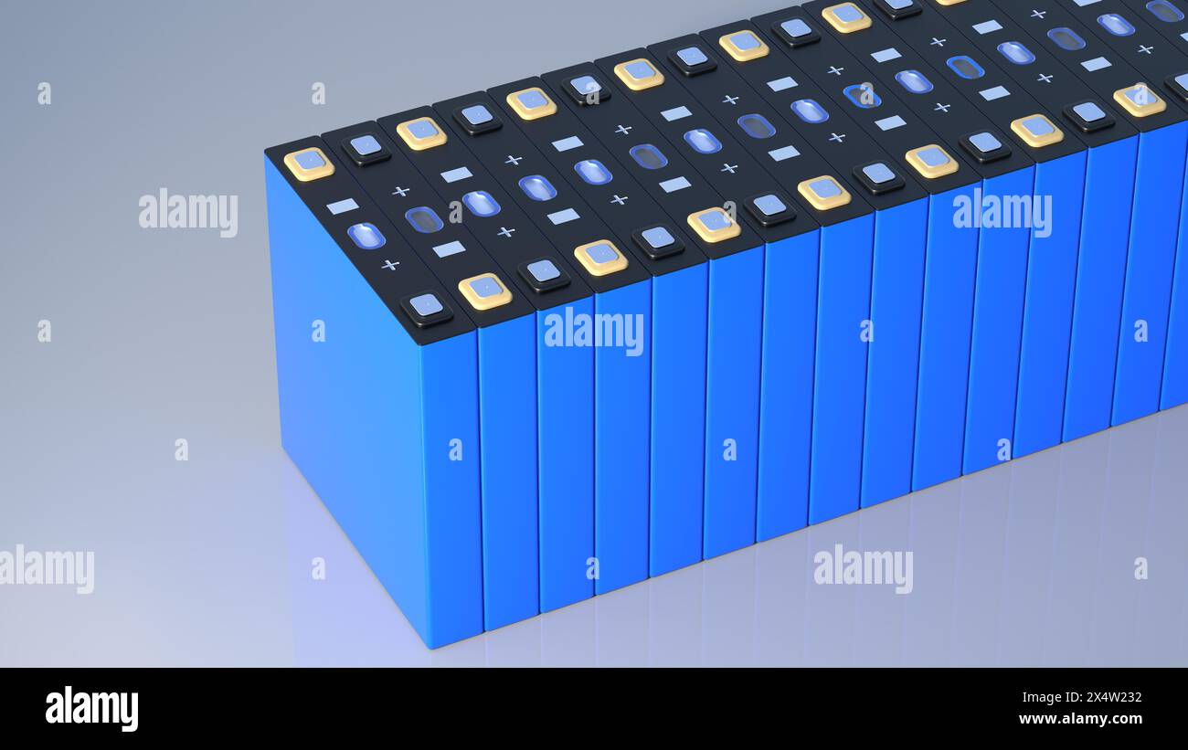 prismatic cells, rectangular lithium ion phosphate LFP battery's for ...