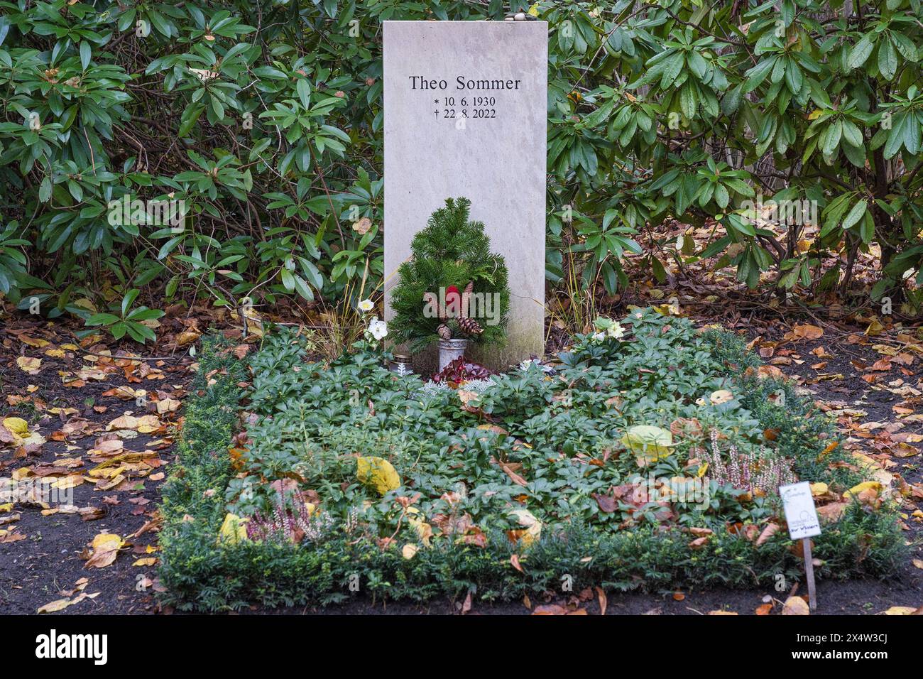 Grab, Ruhestaette, Tomb, Germany, Hamburg, Ohlsdorfer, Friedhof ...