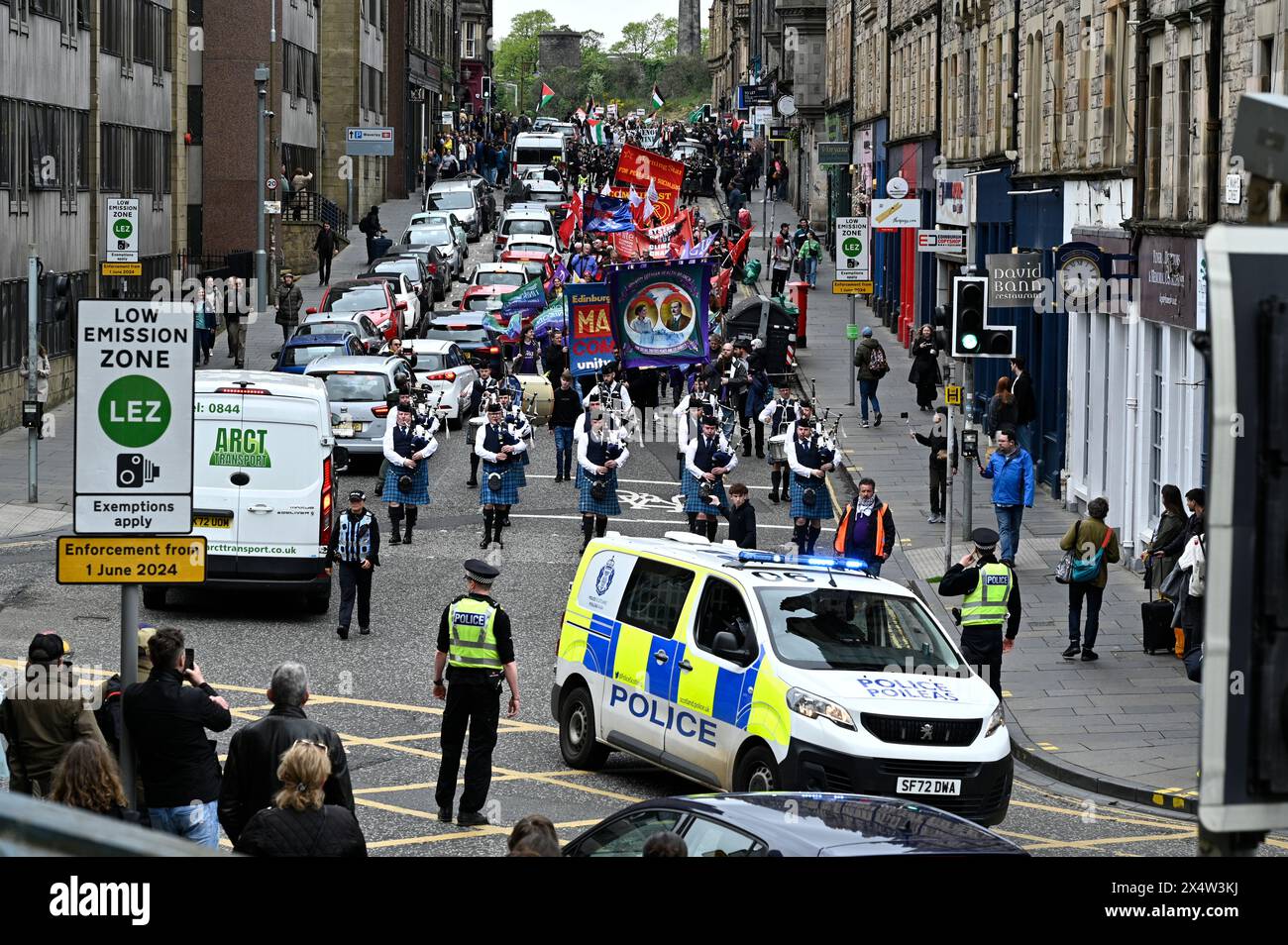 Edinburgh, Scotland, UK. 5th May 2024. The annual Edinburgh and ...