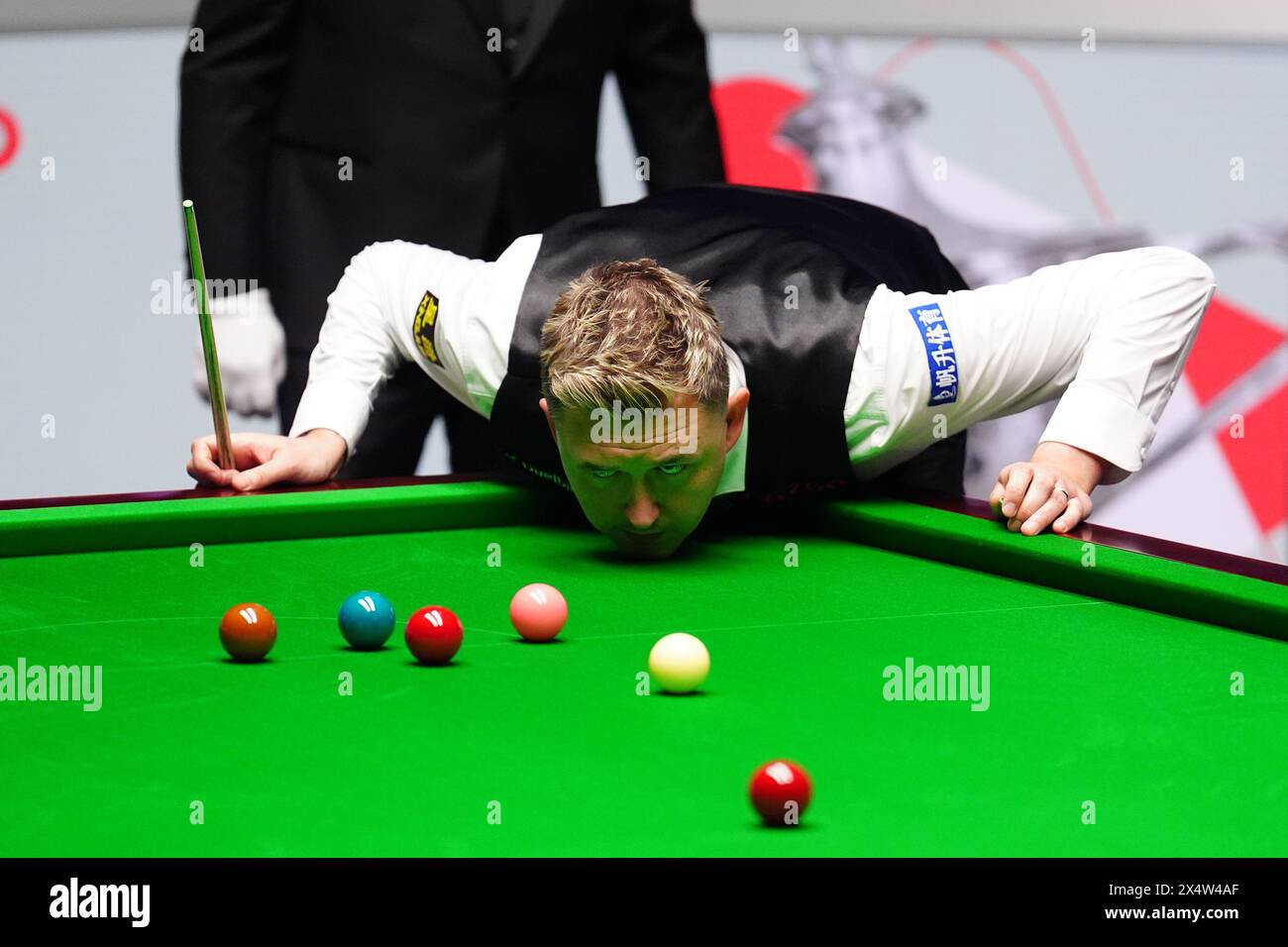 Kyren Wilson during his match with Jak Jones in the Final on day ...