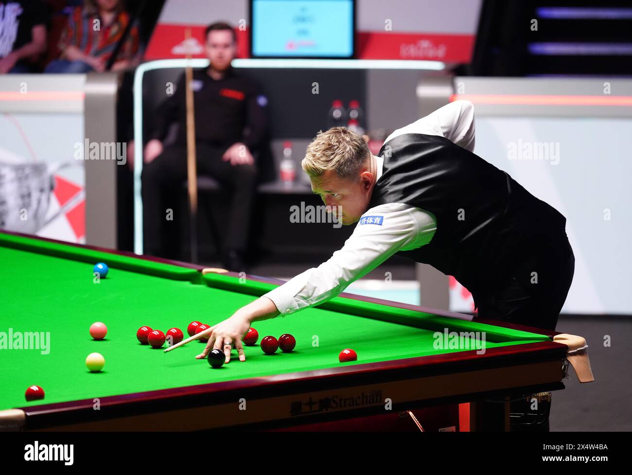 Kyren Wilson during his match with Jak Jones in the Final on day ...