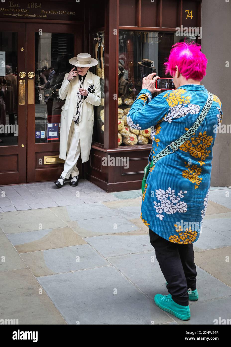 London, UK. 05th May, 2024. A dapper gentleman widely known as 'Soho ...