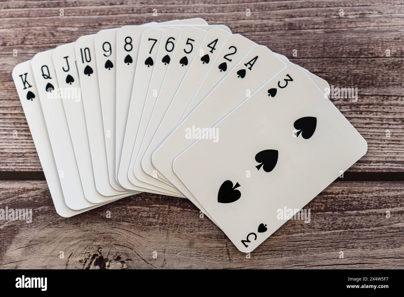 Pack of Playing Cards on white background Stock Photo - Alamy