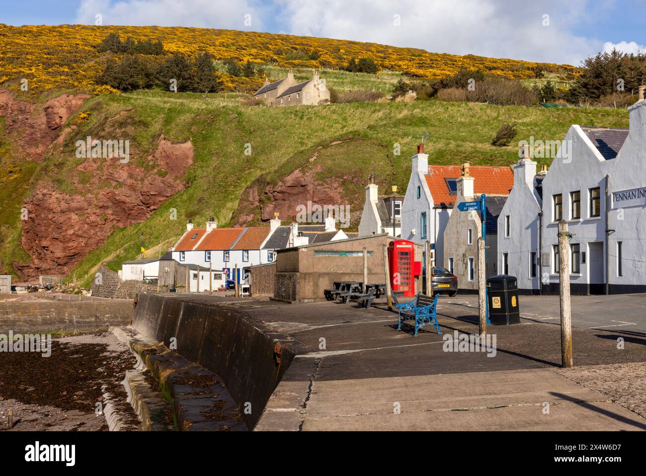 Pennan, a tiny Aberdeenshire fishing village in the North East of ...