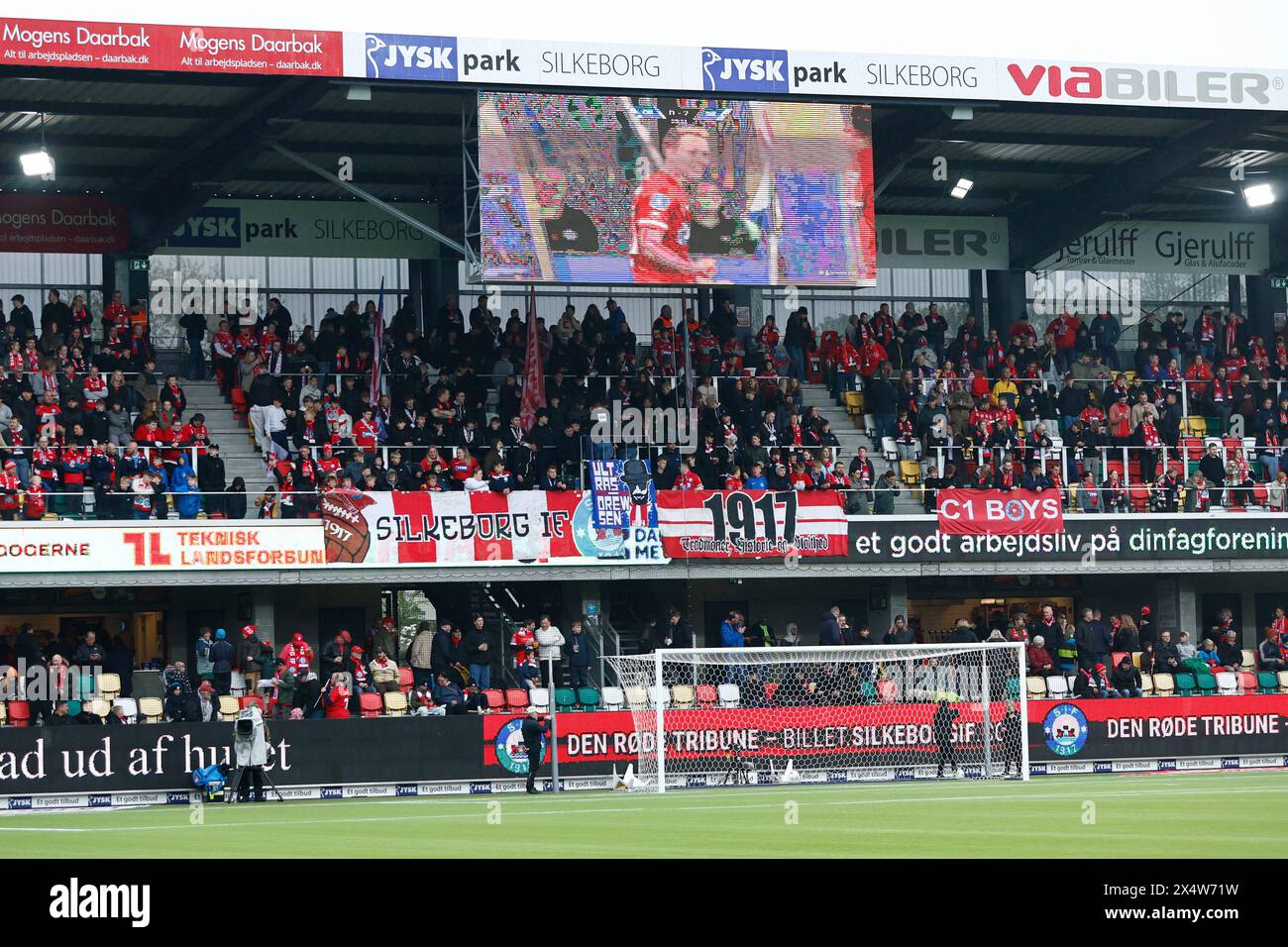 Silkeborg, Denmark. 05th May, 2024. Superliga match between Silkeborg ...