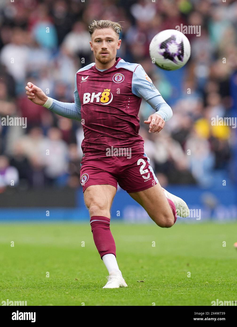 Aston Villa's Matty Cash during the Premier League match at the ...