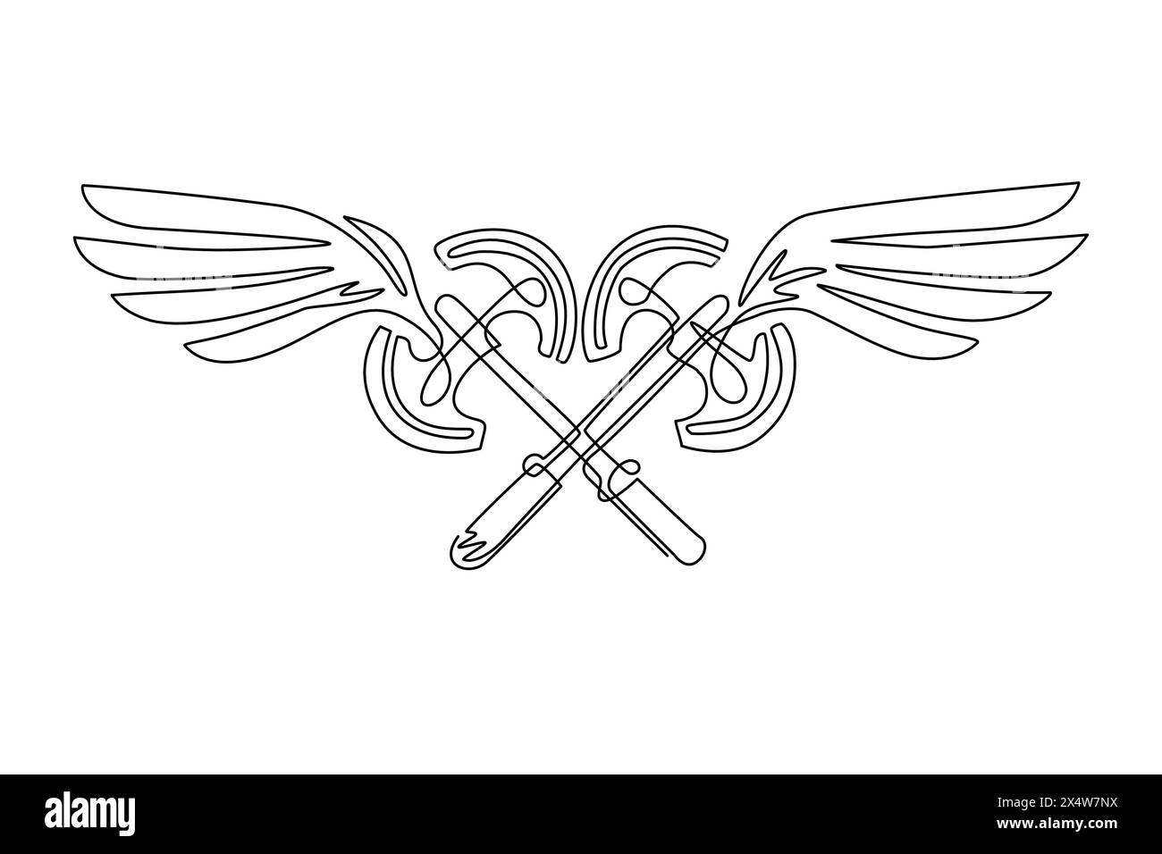 Crossed axes hi-res stock photography and images - Alamy