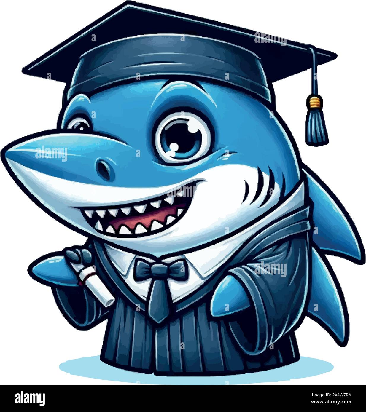 Shark study Stock Vector Images - Alamy