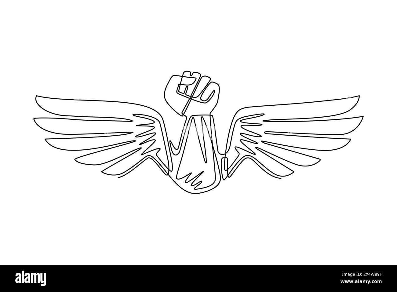 Winged logo hi-res stock photography and images - Alamy