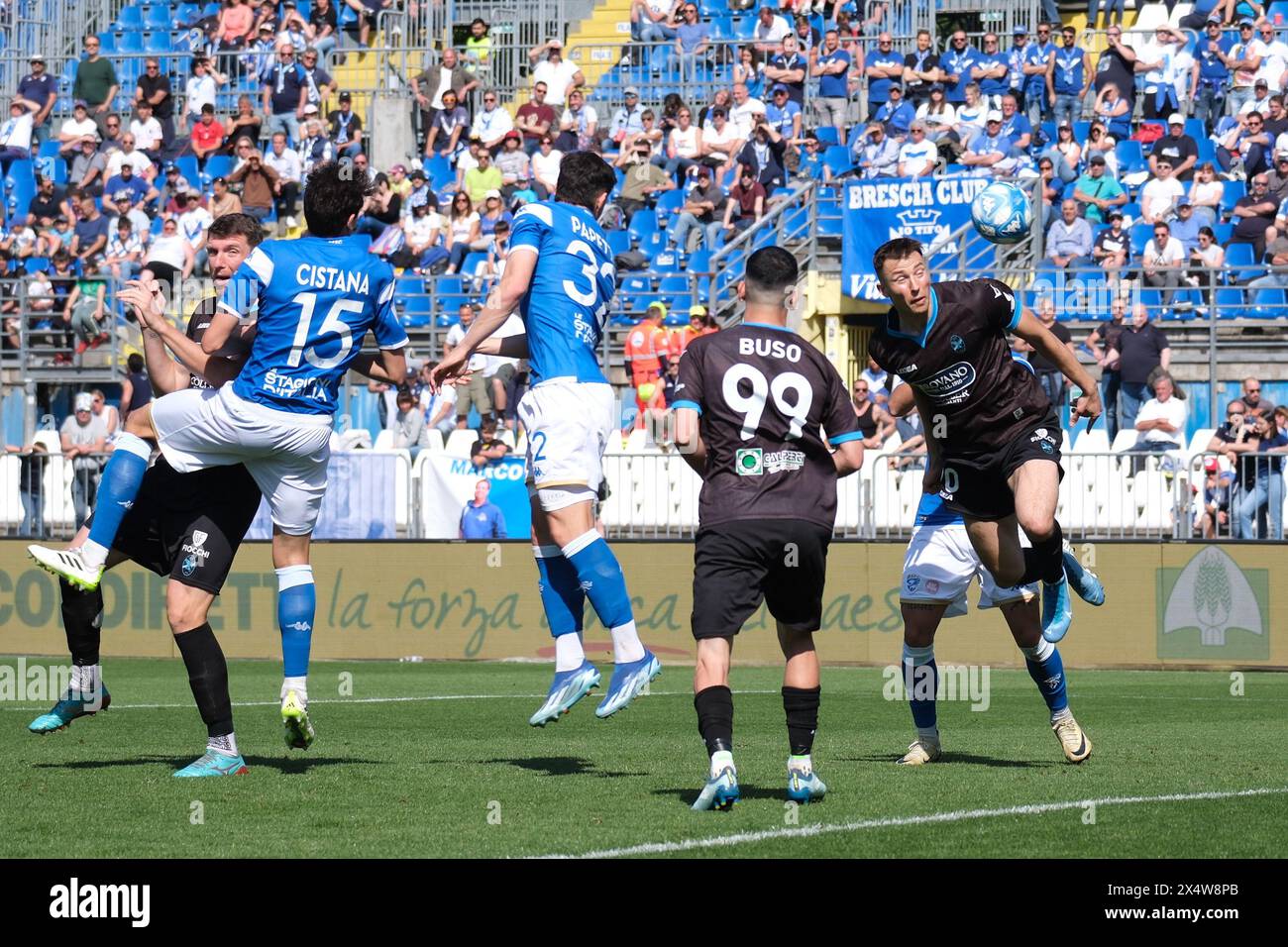 Eddie Salcedo of Calcio Lecco 1912 Team during the Italian Serie B ...