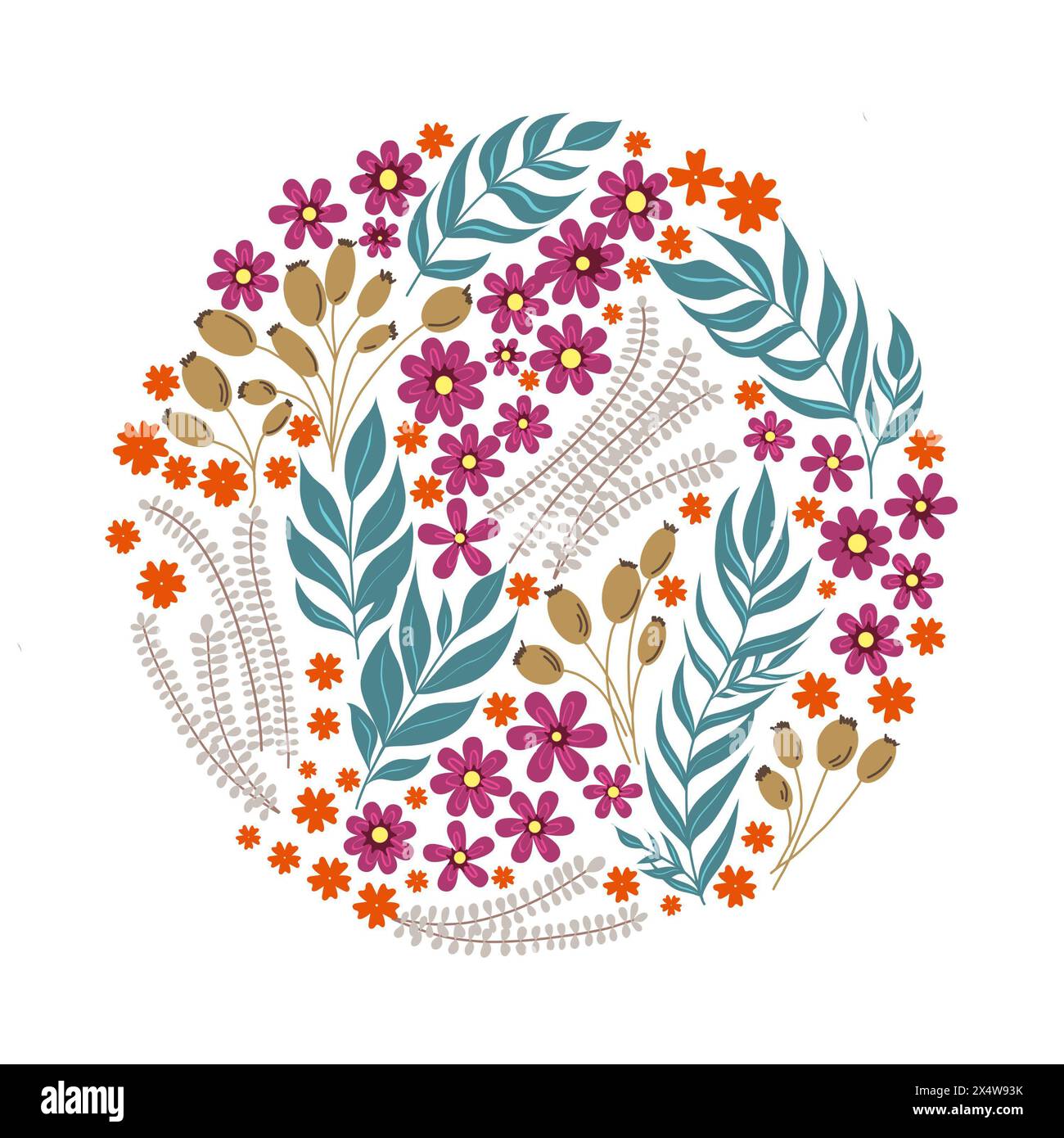 Spring Floral design Stock Photo - Alamy