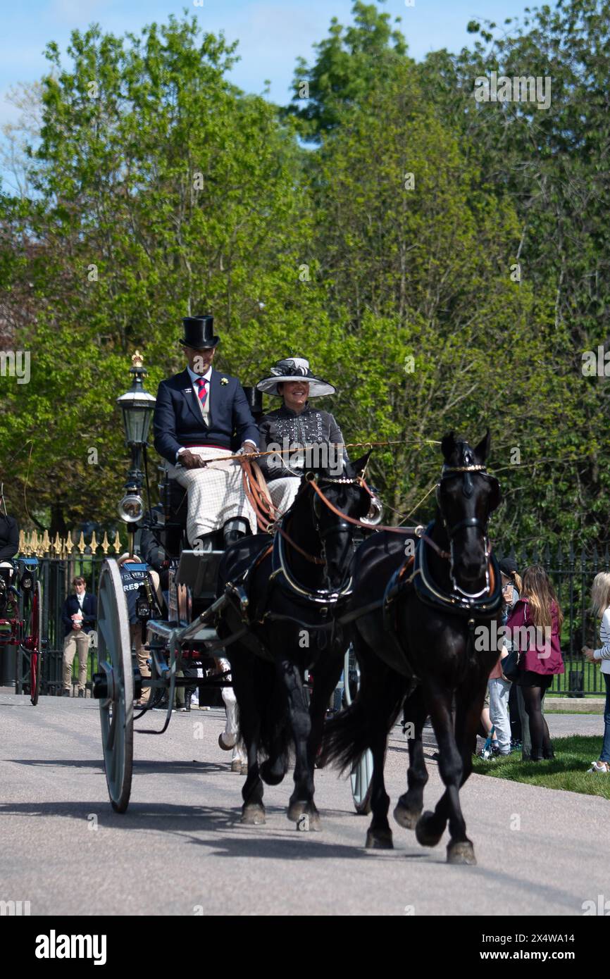 Windsor, Berkshire, UK. 5th May, 2024. Participants in the Pol Roger ...