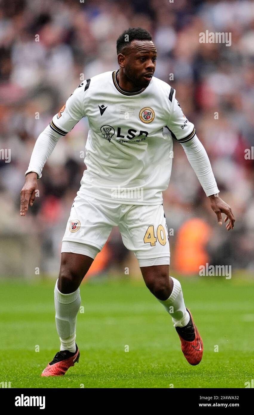 Bromley's Myles Weston during the Vanarama National League play-off ...