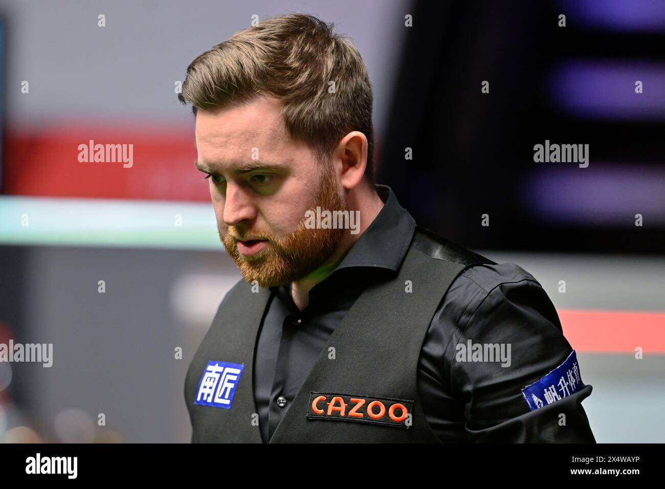 Jak Jones, during the Cazoo World Championships 2024 Final at Crucible ...