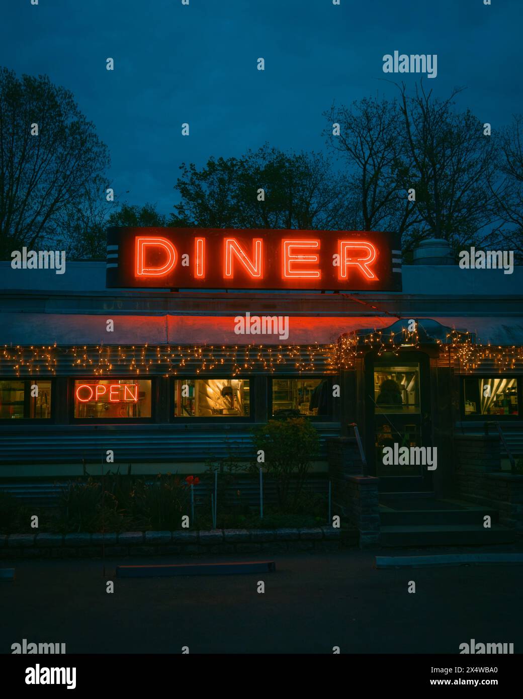 Historic village diner red hook hi-res stock photography and images - Alamy
