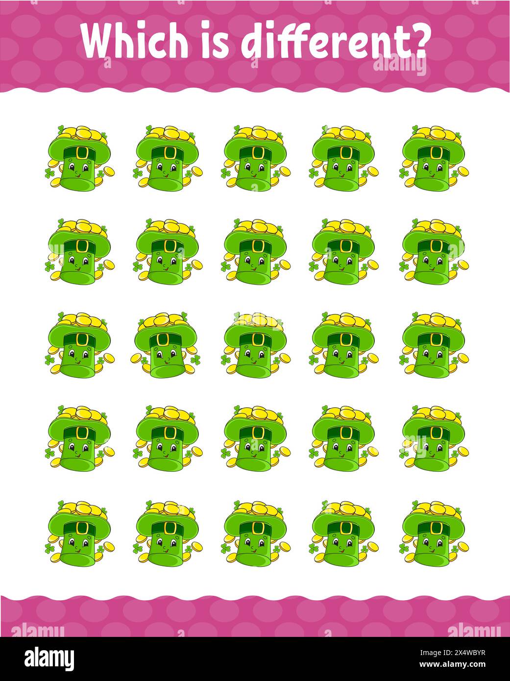 Which is different. Education developing worksheet for kids. Activity ...