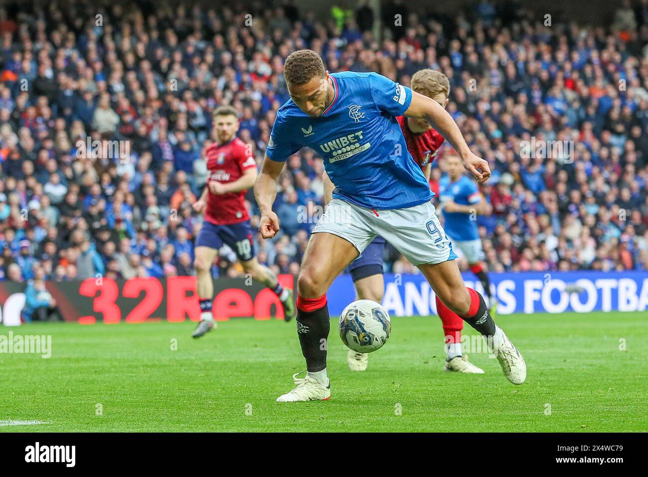 Glasgow, UK. 05th May, 2024. Rangers FC play Kilmarnock FC in the ...
