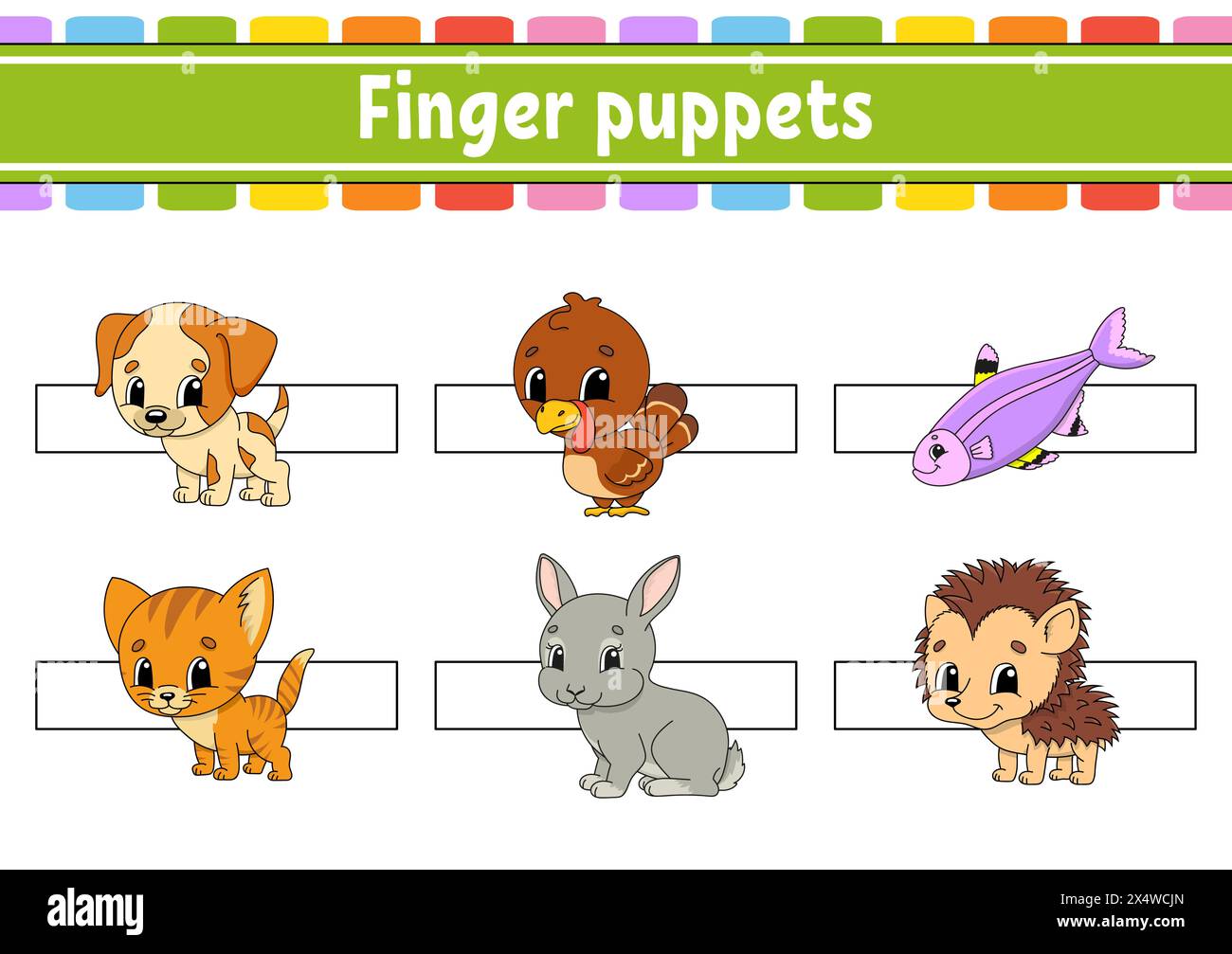 Puppet cat Stock Vector Images - Alamy