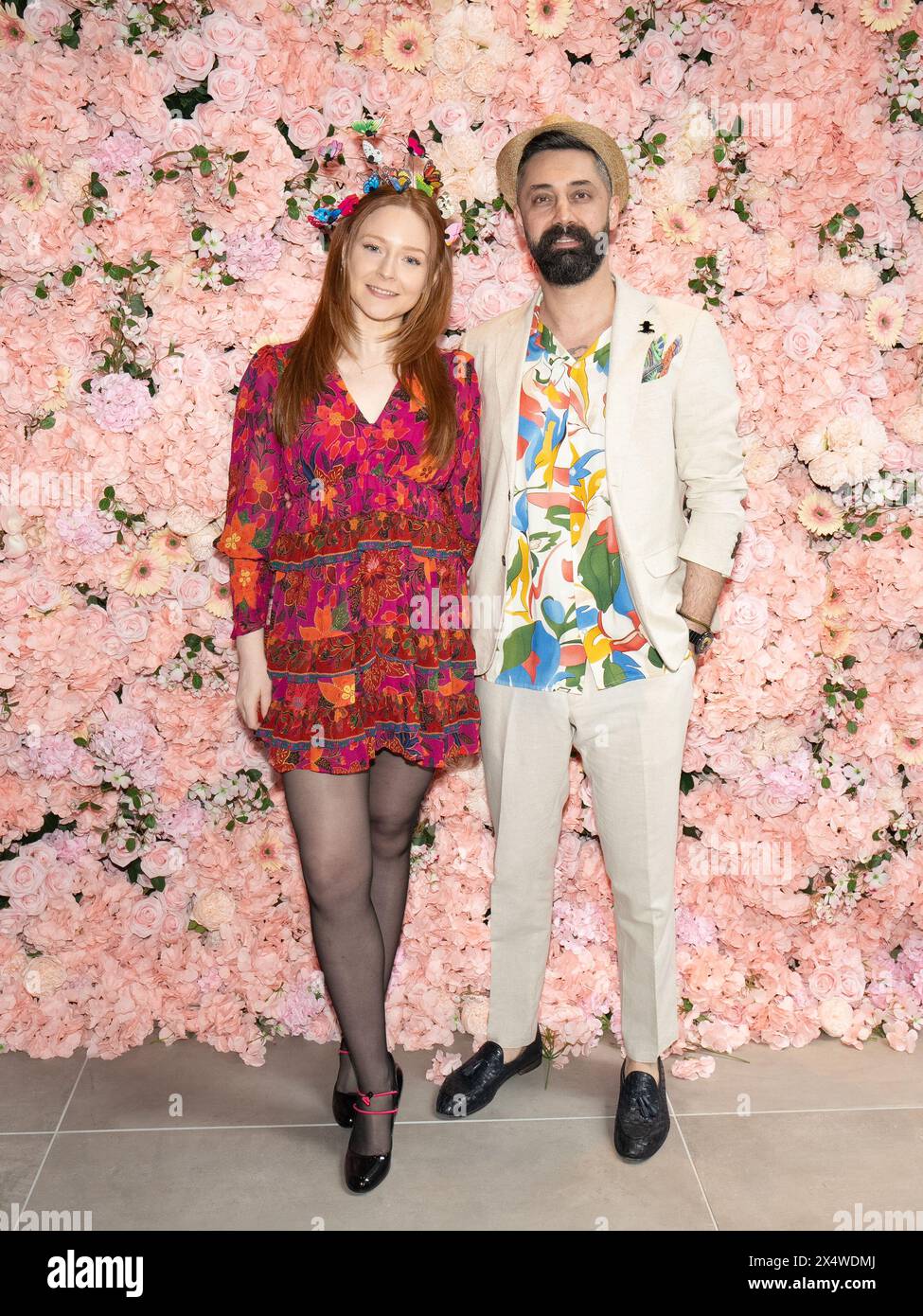 Kiera Latham and Zac Acar attends Gillian Hearst Birthday Celebration ...