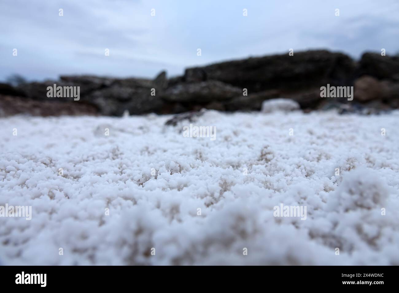 Geology and Geochemistry, Saline land in mountains, depression. Salt ...