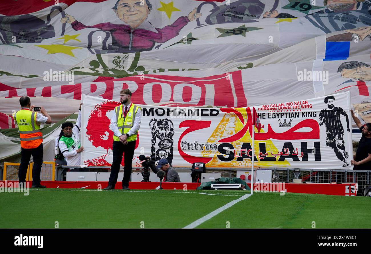 Salah tottenham anfield may 2024 hi-res stock photography and images ...