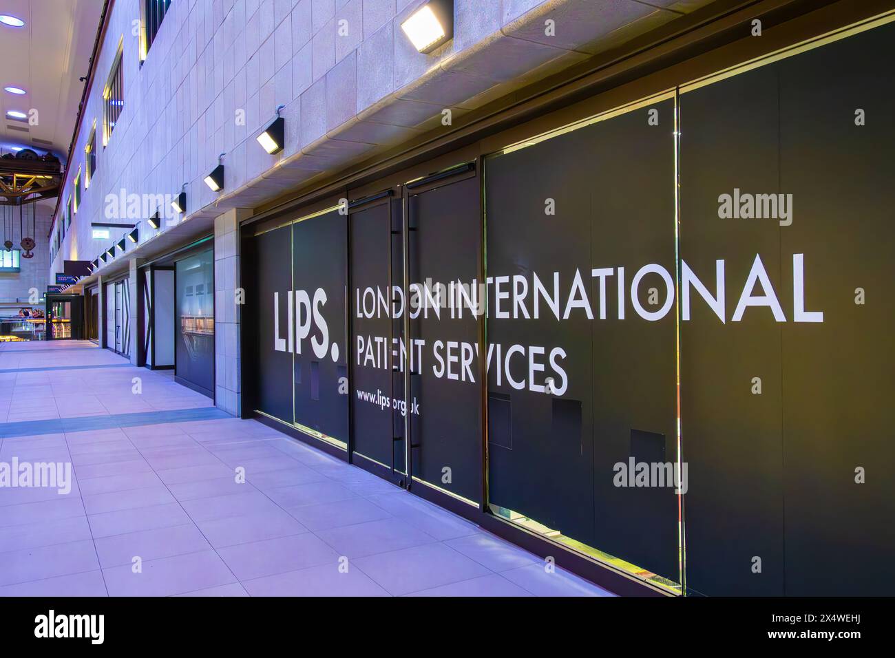 London, United Kingdom - April 29, 2024: LIPS - London International ...