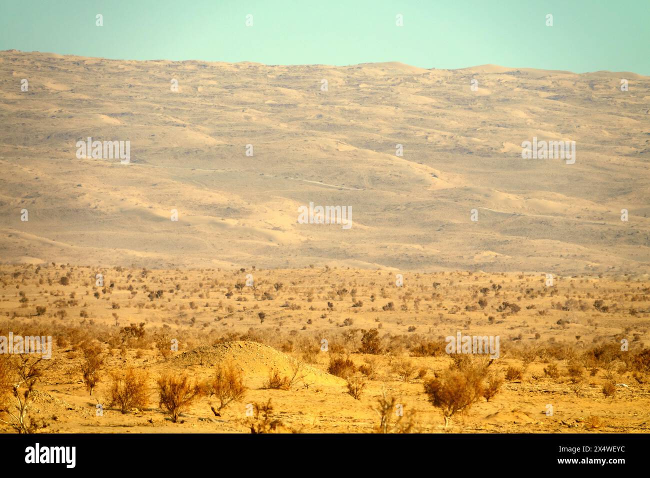 Deserts of central Iran (Iranian plateau) at winter. Deshte-Kevir ...
