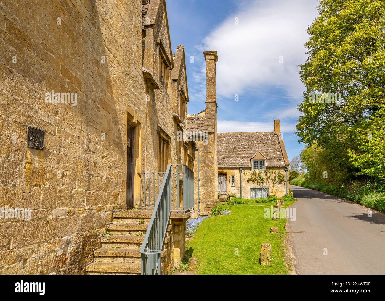 St. Barnabas Church in Gloucestershire village of Snowshill Stock Photo ...