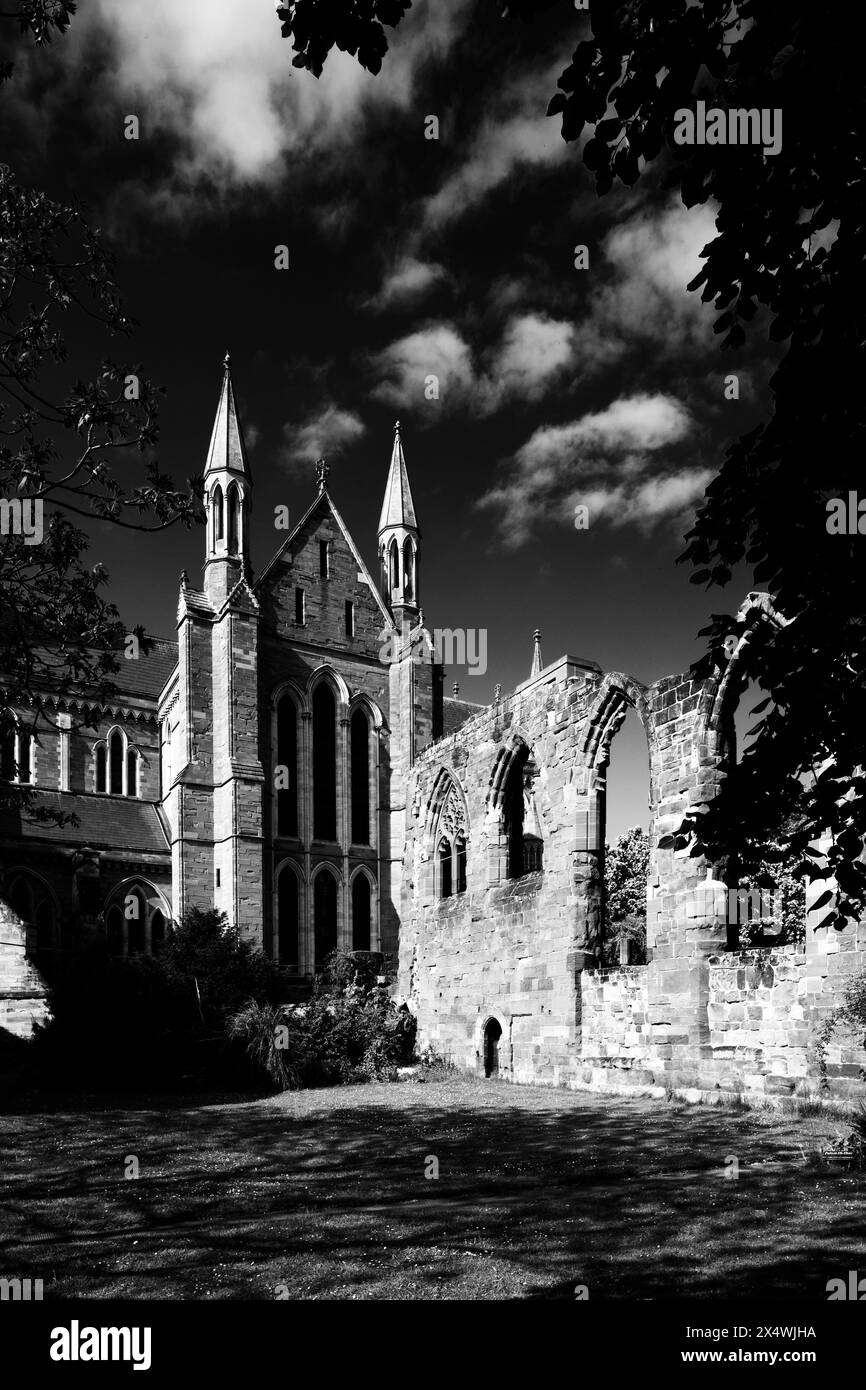 Worcester Cathedral illustrates a range of architectural styles and was ...