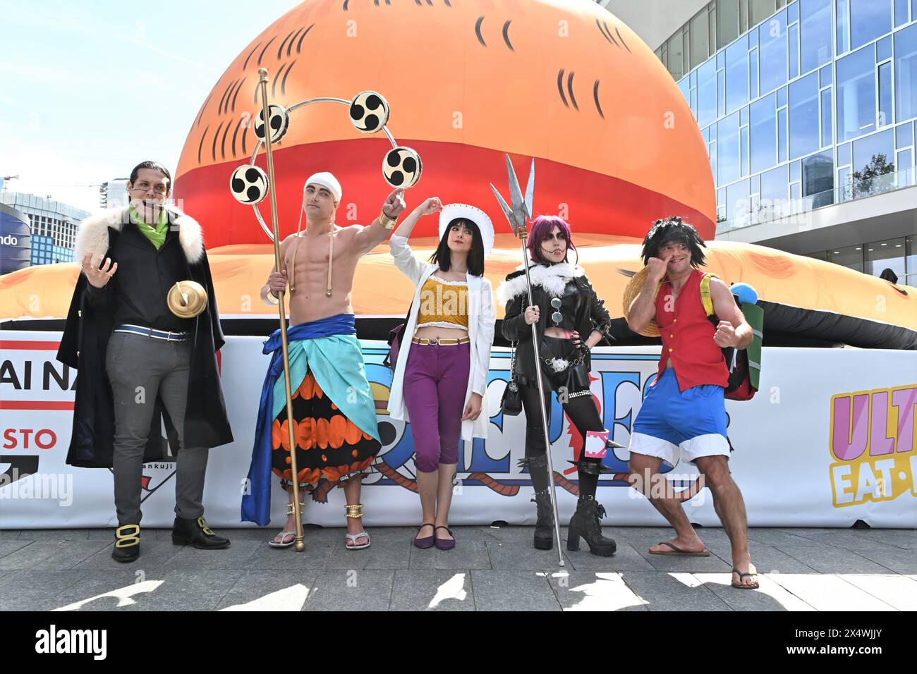 Milan, Italy One Piece turns 25 for Monkey D. Luffy's birthday in ...