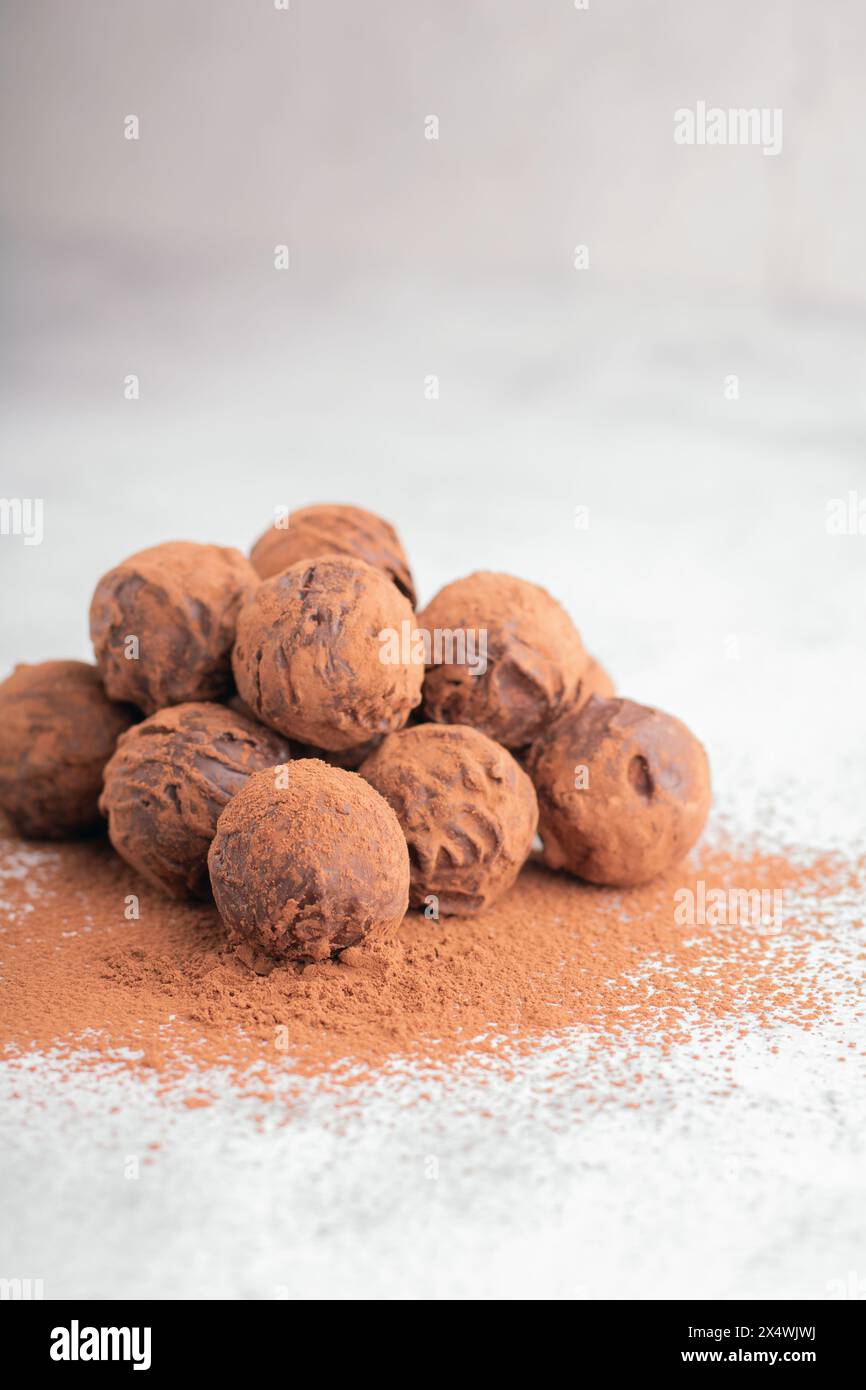 food, truffle, powder, indulgence, dessert, present, snack, candy ...