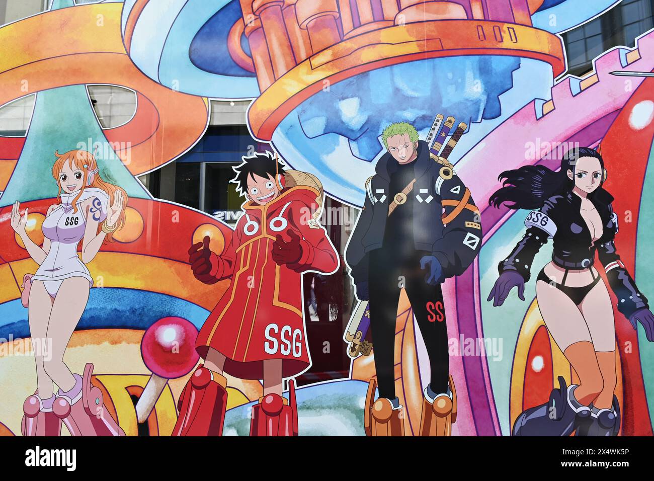 Milan, Italy. 05th May, 2024. Milan, Italy One Piece turns 25 for ...