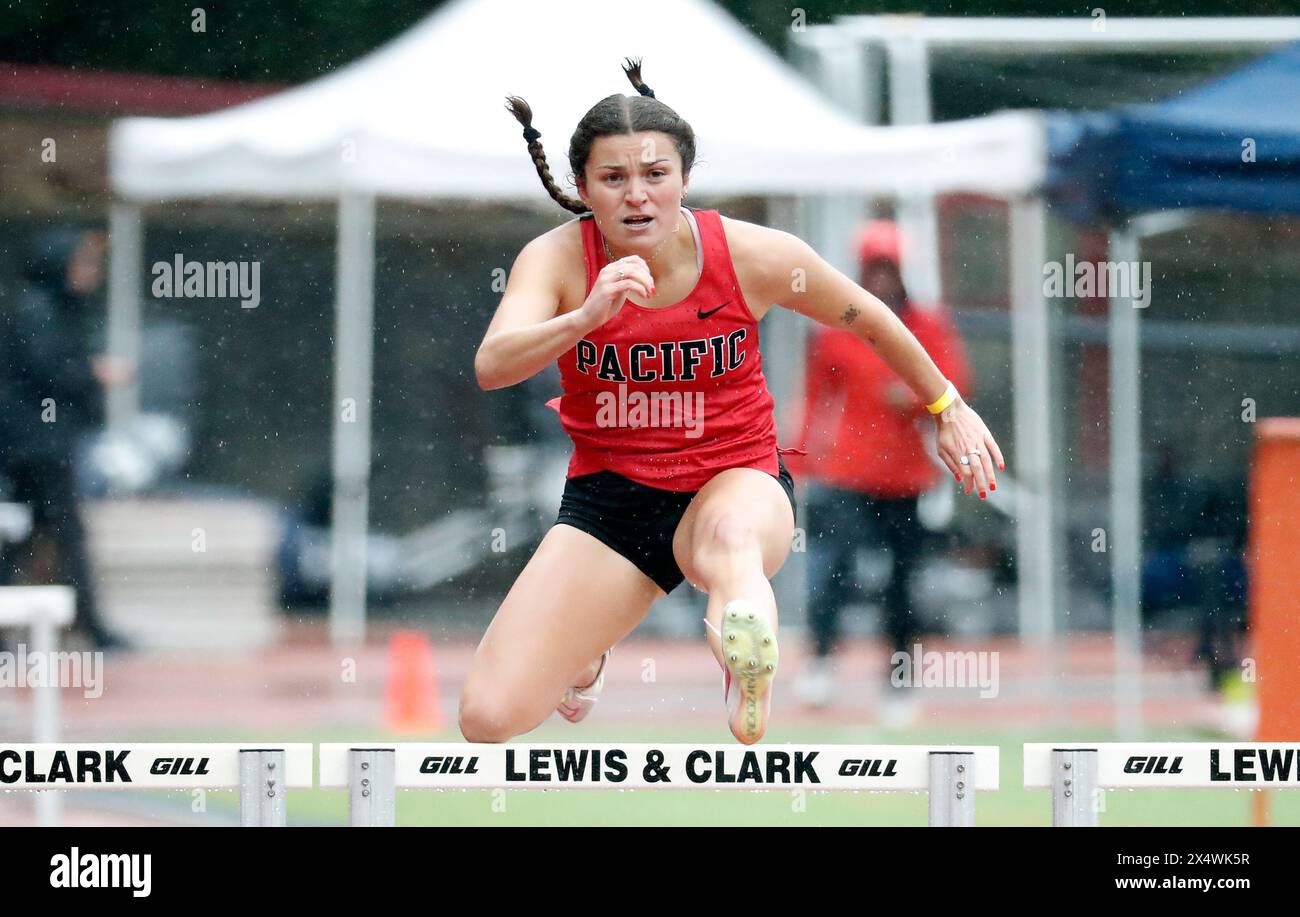 May 4, 2024: Emily Rutkowski of Pacific (Ore) competes in the Women's ...