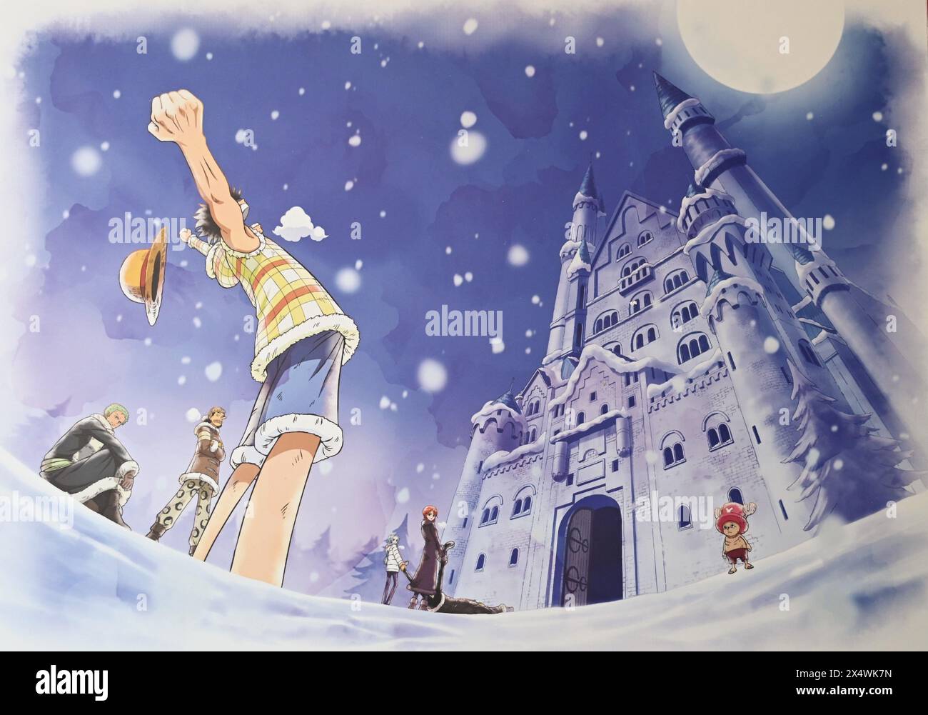Milan, Italy One Piece turns 25 for Monkey D. Luffy's birthday in ...