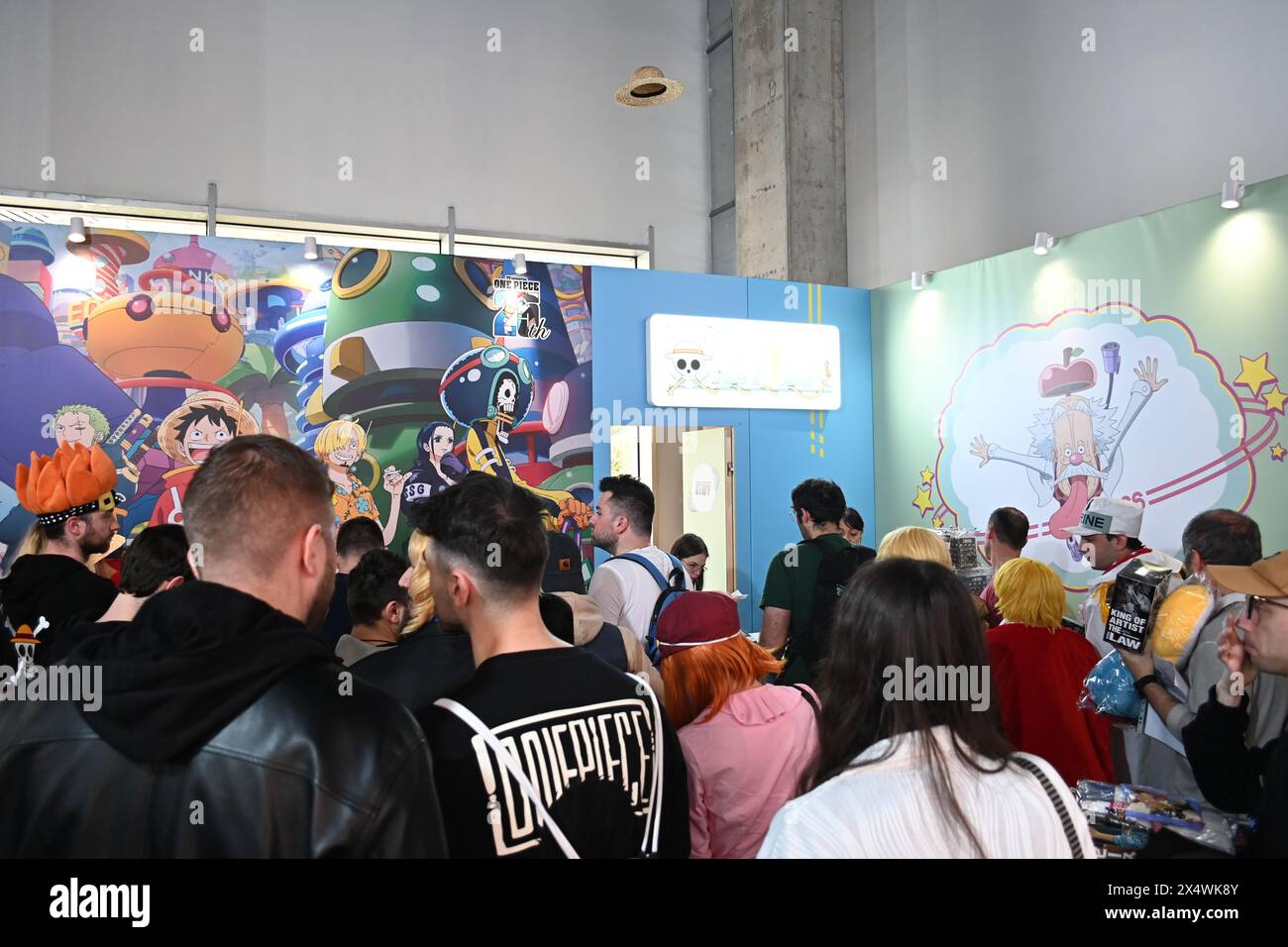 Milan, Italy One Piece turns 25 for Monkey D. Luffy's birthday in ...
