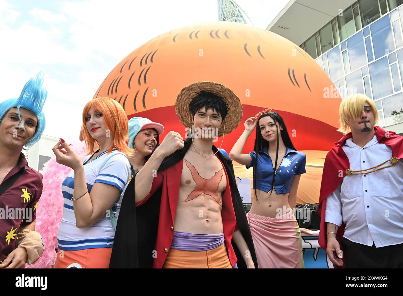 Milan, Italy. 05th May, 2024. Milan, Italy One Piece turns 25 for ...