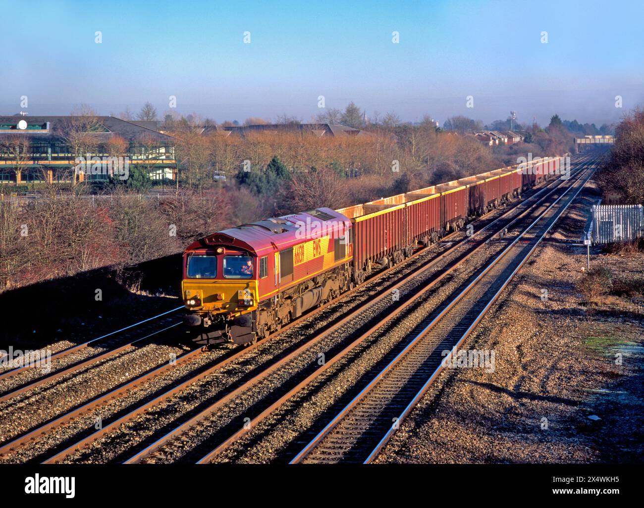 Class 66 diesel locomotives hi-res stock photography and images - Alamy