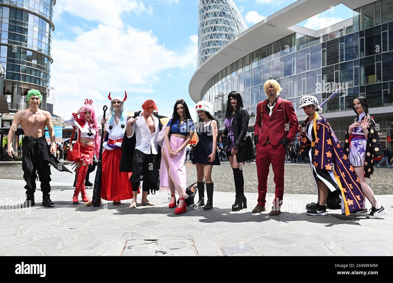 Milan, Italy One Piece turns 25 for Monkey D. Luffy's birthday in ...