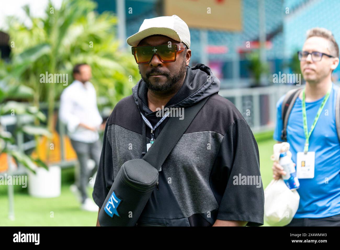 Miami Gardens, United States. 05th May, 2024. Will.i.am is seen in the ...
