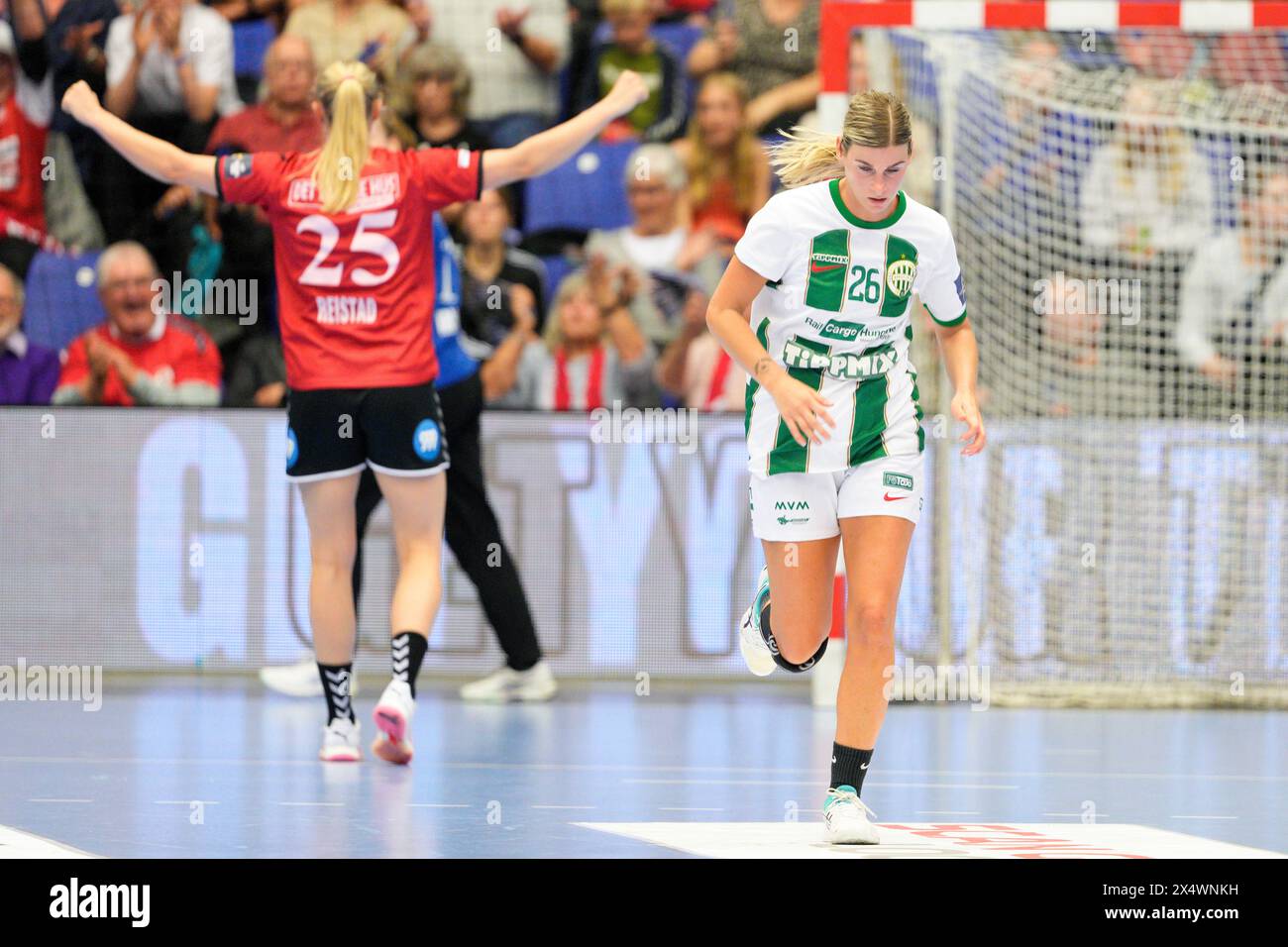 Esbjerg, Denmark. 05th May, 2024. Antje Angela Malestein (26) has just ...