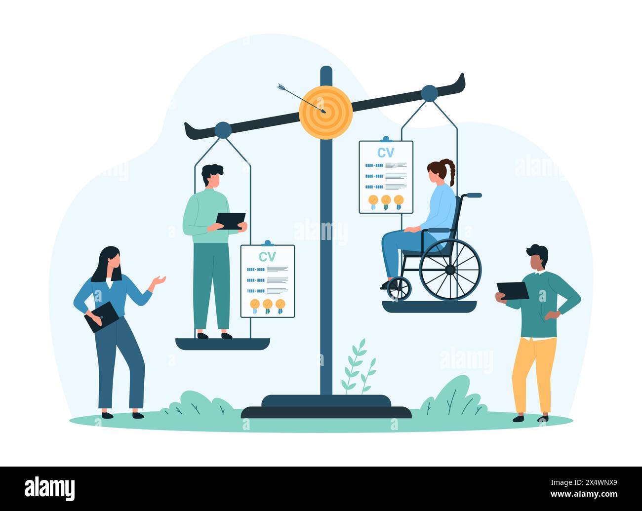 Discrimination, ableism, bias in employment against person with ...