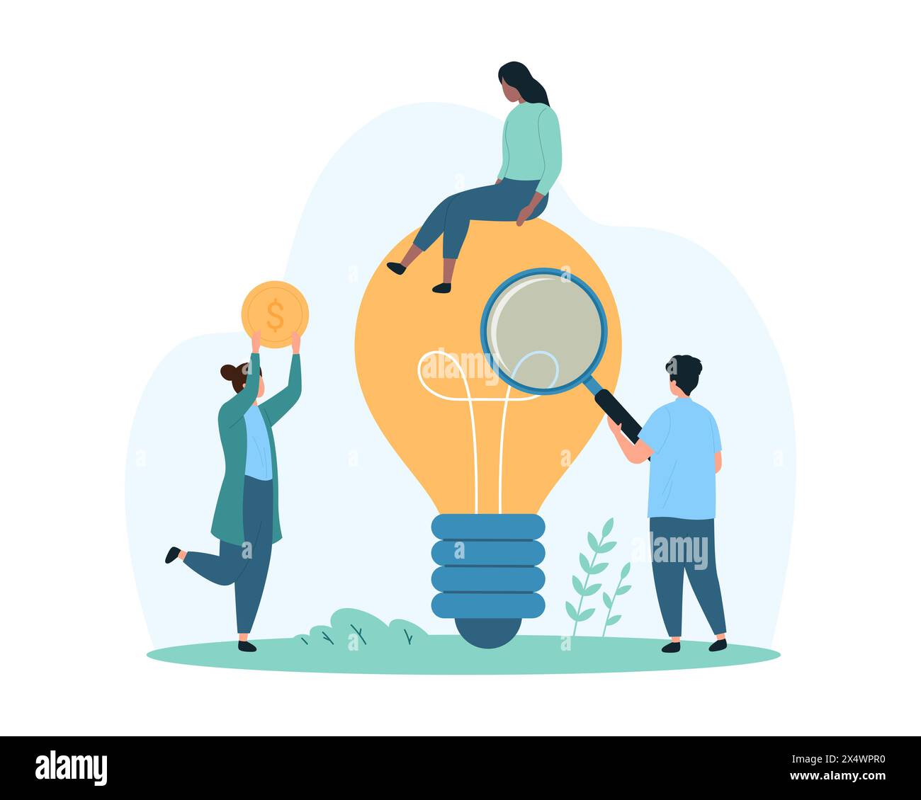 Creative science idea search and discovery, data management. Tiny ...