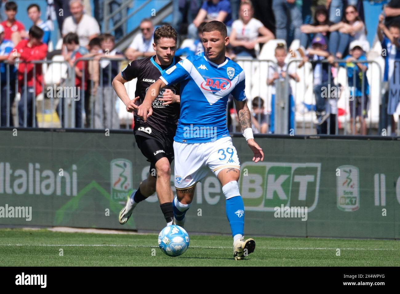 Brixia, Italy. 05th May, 2024. Michele Besaggio of Brescia Calcio FC ...