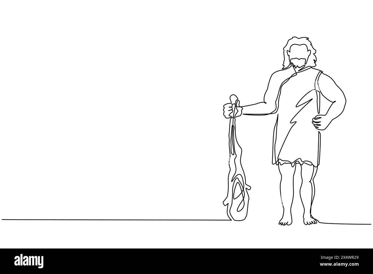 Neanderthal man drawing hi-res stock photography and images - Alamy