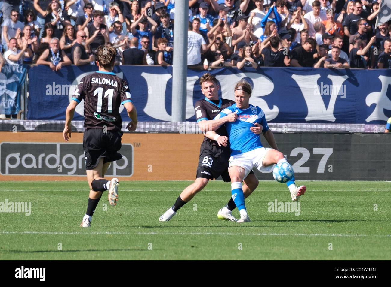 Brixia, Italy. 05th May, 2024. Mats Lemmens of Calcio Lecco 1912 Team ...