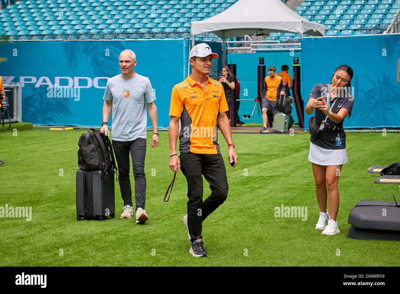 George russell and lando norris hi-res stock photography and images - Alamy